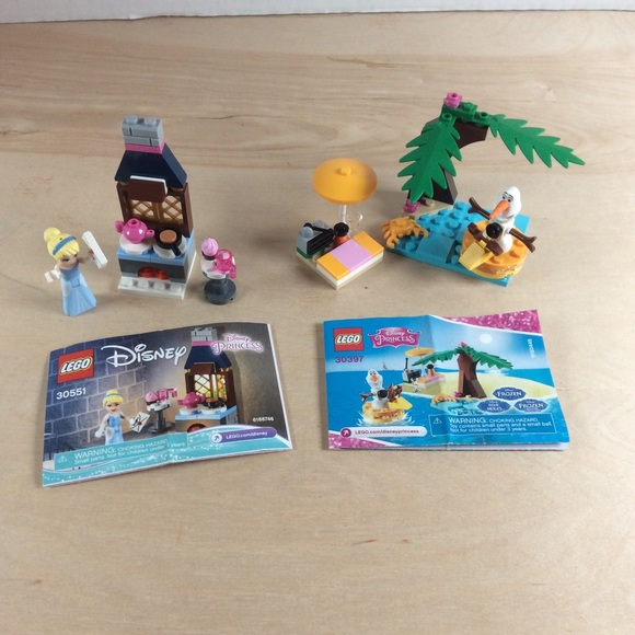 Lego | Toys | Lego Disney Princess Lot 2 Sets 3397 Summertime Fun 3055 ...